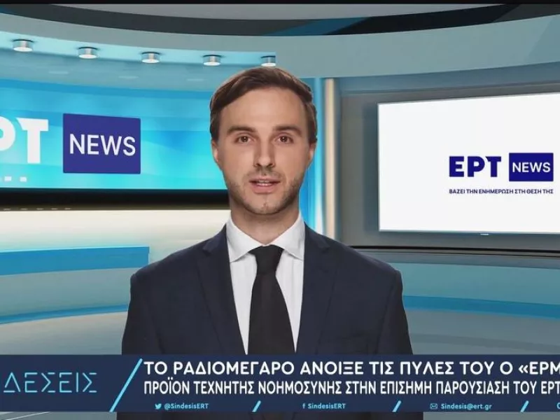 ΕΡΤ: Ο «Ερμής» έκανε πρεμιέρα – Γνωρίστε τον παρουσιαστή προϊόν ...