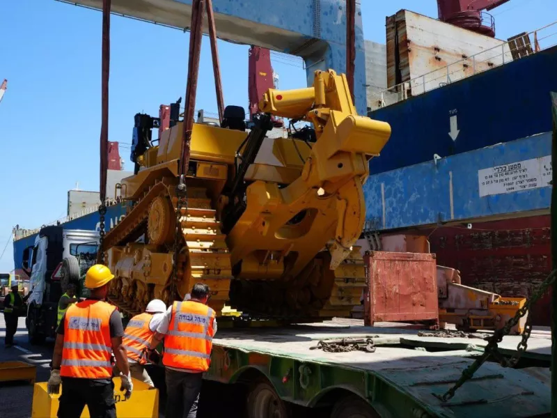 Αμερικανικές μπουλντόζες στο Ισραήλ για την κατεδάφιση της Γάζας | ΣΚΑΪ